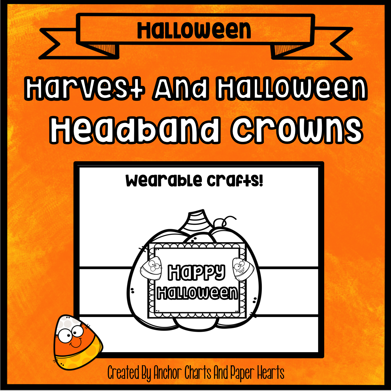 Halloween Craft For Kindergarten And Pre-K! - ANCHOR CHARTS AND PAPER ...
